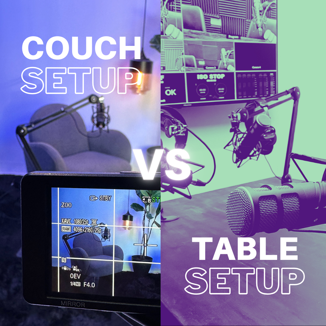 Couch-Style vs. Table-Style Video Podcasts – This Is A Studio